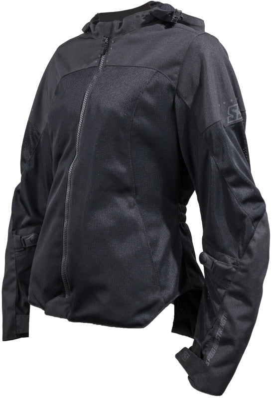 Speed and Strength Trial By Fire Mesh Jacket Black - Large